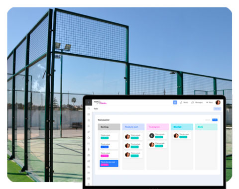 Software for Padel booking and club management